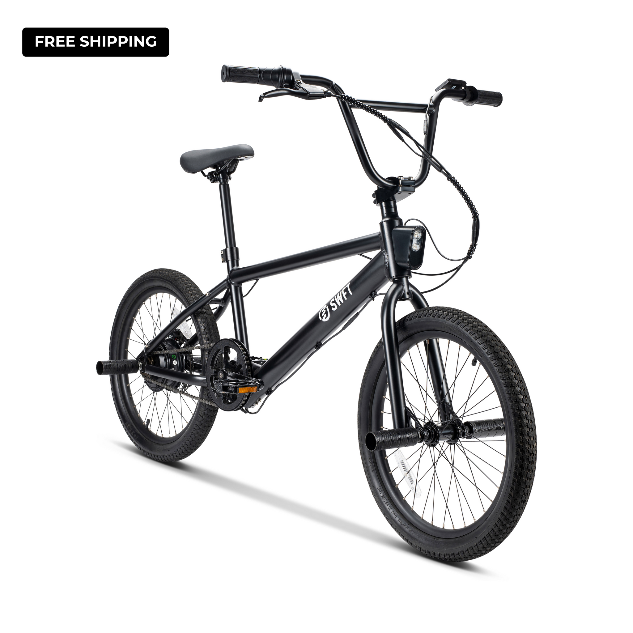 SWFT BMX - 350W Class-2 Sport E-bike with Pedal Assist & Pegs