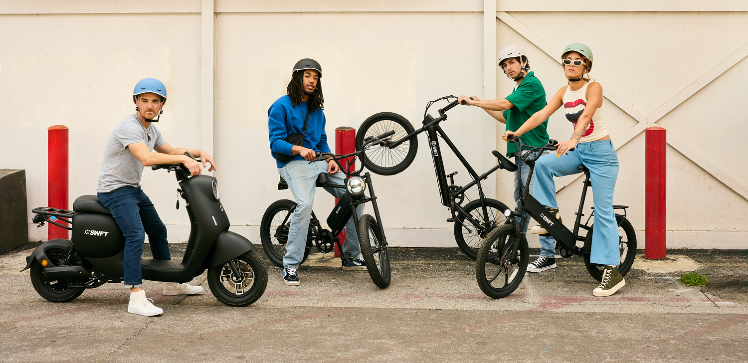 Shop Our New E-Bikes Collection – SWFT